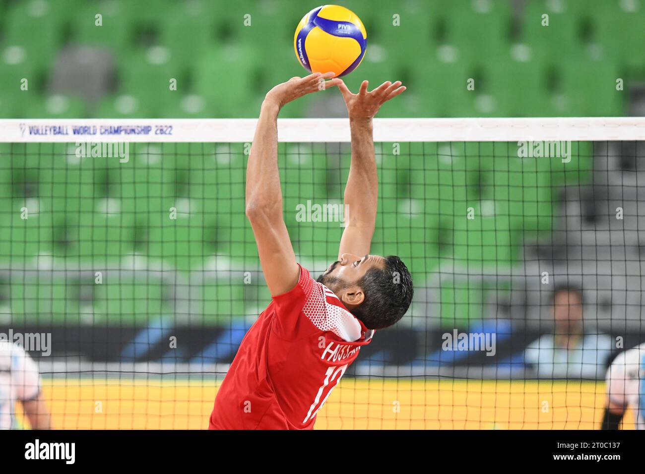 Hossam Abdalla (Egypt). Volleyball World Championship 2022 Stock Photo - Alamy