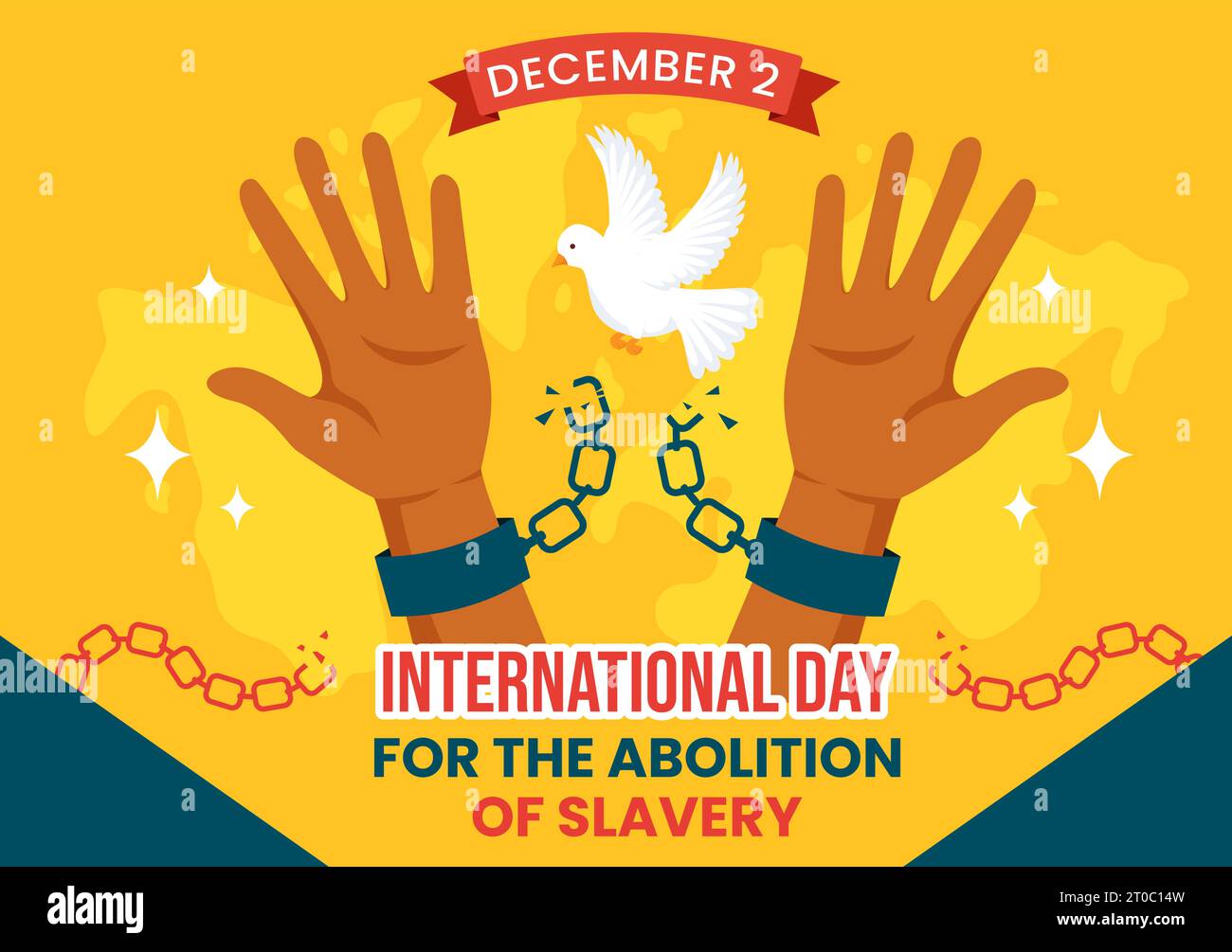 International Day for the Abolition of Slavery Vector Illustration on ...