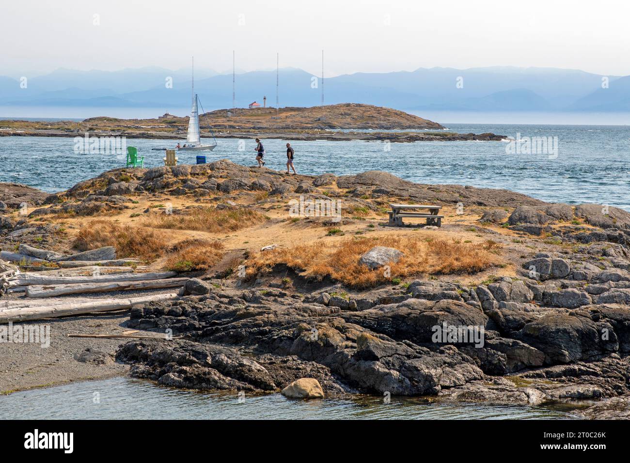 Kitty Islet in Victoria, Vancouver Island Stock Photo - Alamy