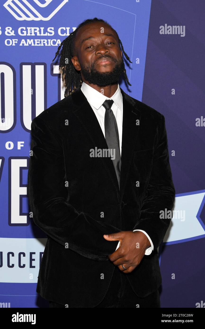 New York, USA. 05th Oct, 2023. Kofi Kingston attending the Boys And ...