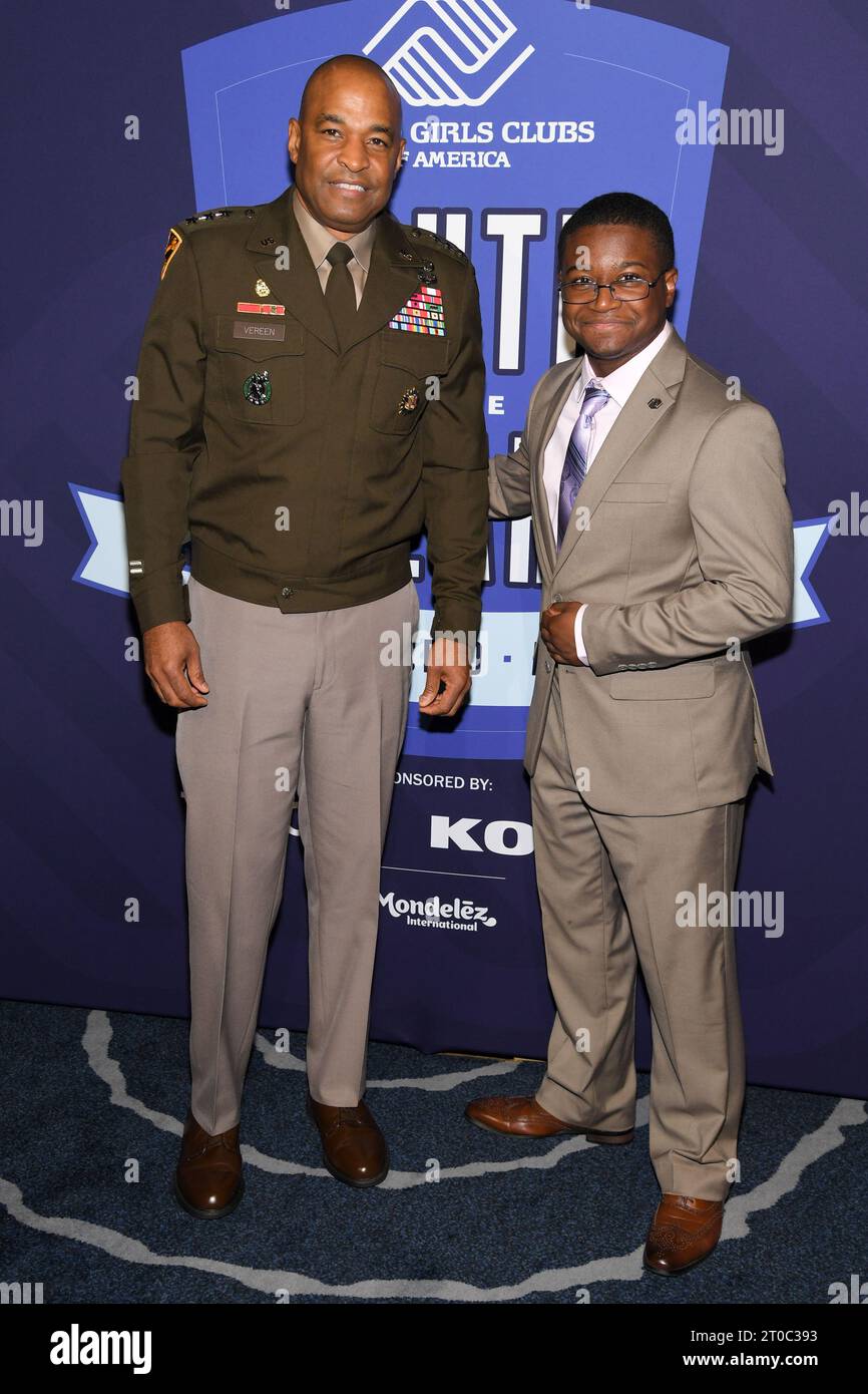 New York, USA. 05th Oct, 2023. Lieutenant General Vereen and Youth of ...