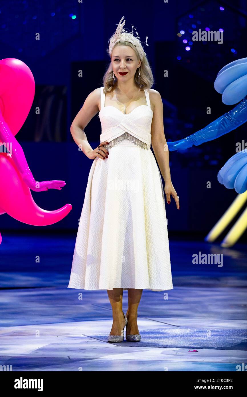 Berlin, Germany. 05th Oct, 2023. Costume designer Sasha Frolova appears ...