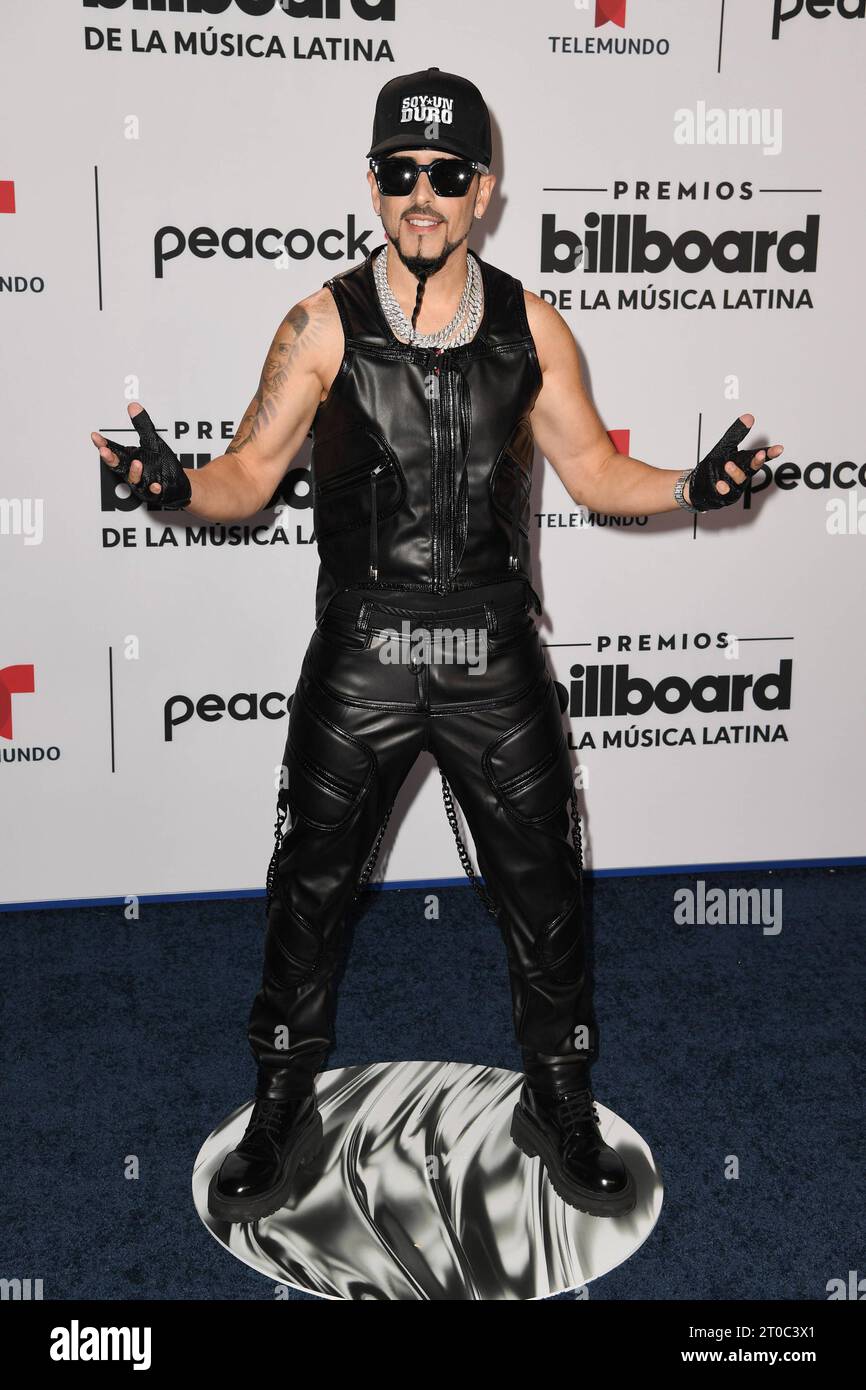 CORAL GABLES, FL - OCTOBER 5: Yandel at the 2023 Billboard Latin Music ...