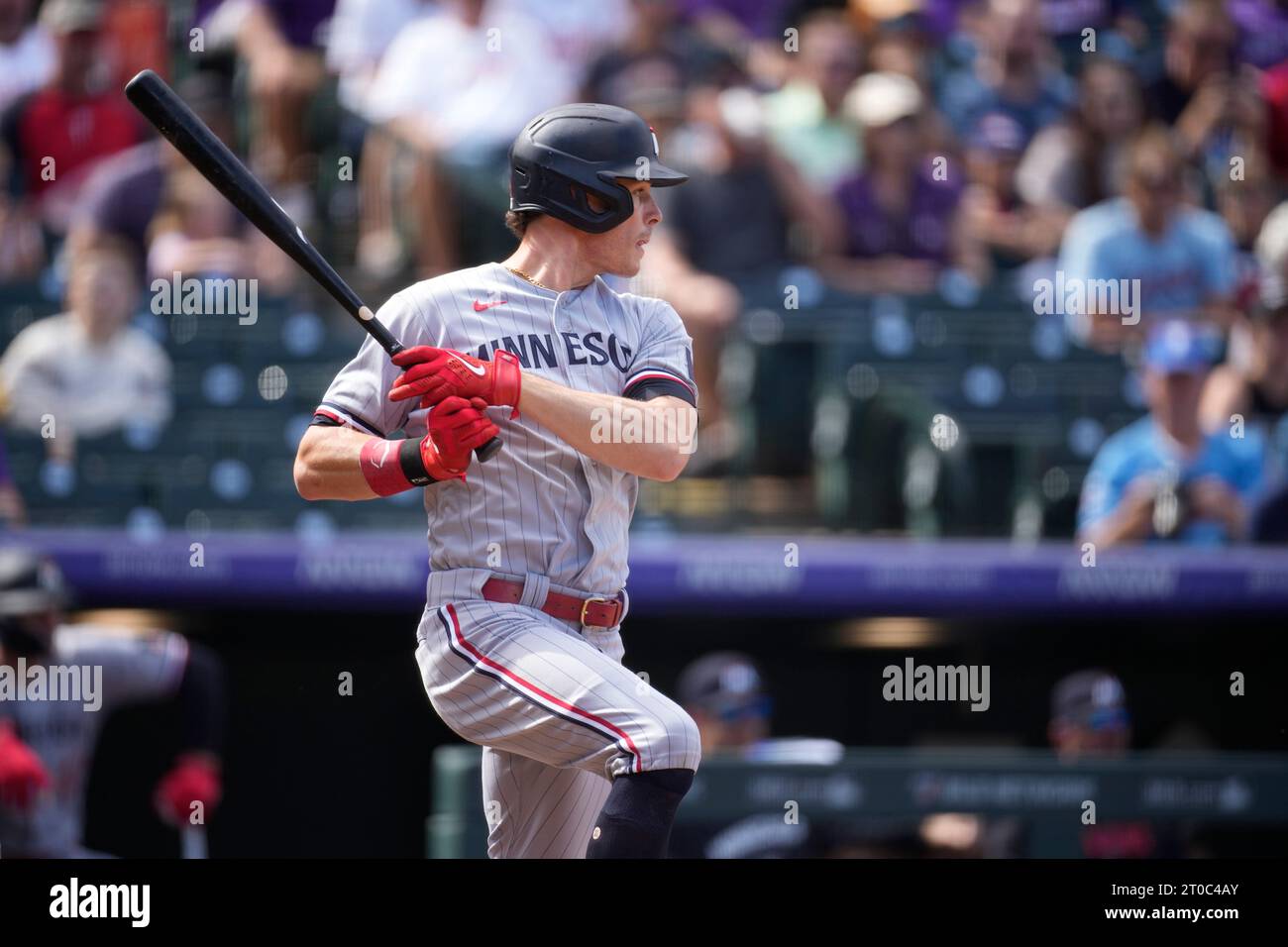 Minnesota Twins right fielder Max Kepler (26) in the second inning of a ...