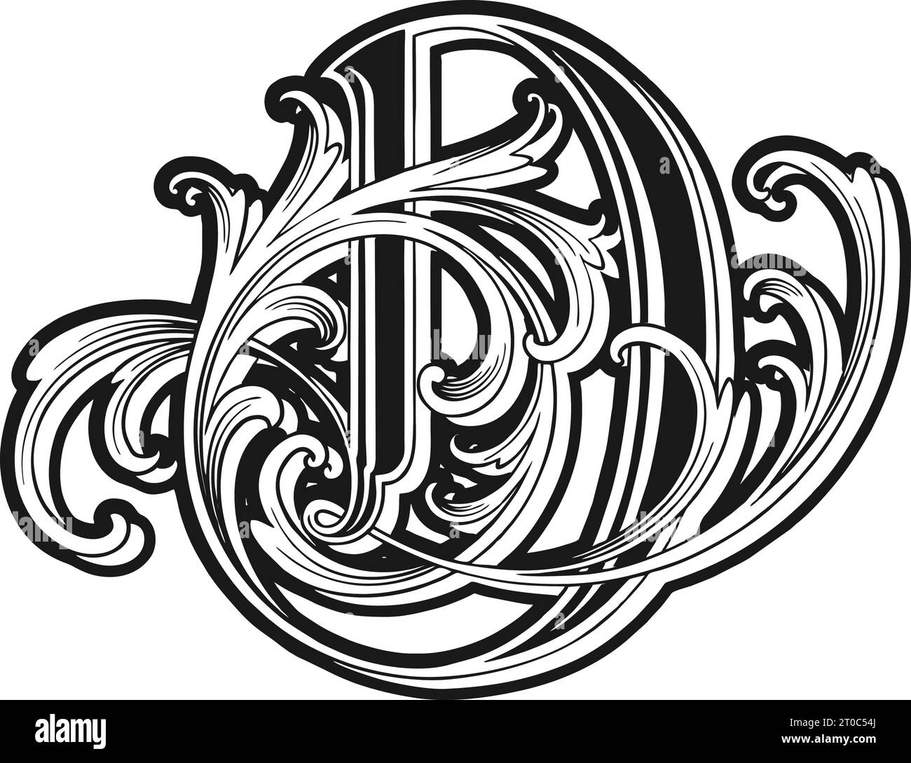 Regal letters Cut Out Stock Images & Pictures - Alamy