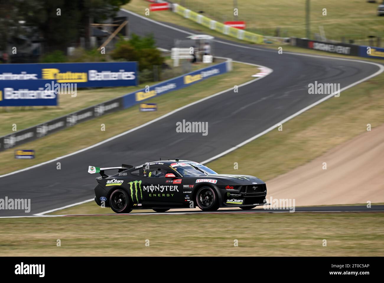 Bathurst, Australia. 06th Oct, 2023. Cameron Waters drives the Tickford ...