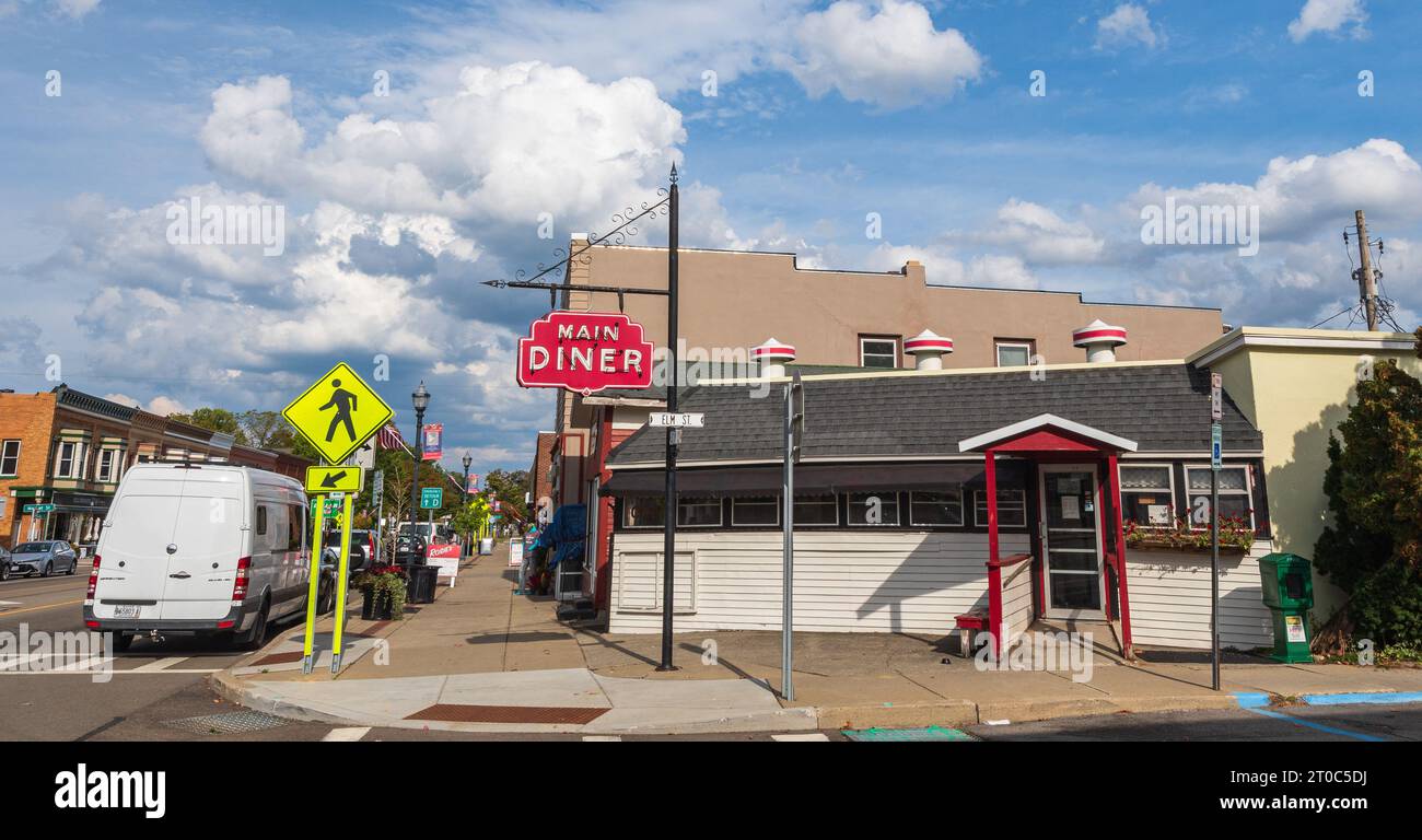 Westfield main street diner hi-res stock photography and images - Alamy