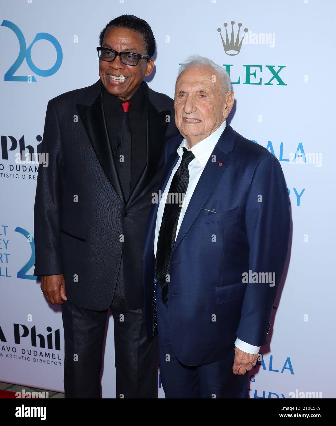 Los Angeles, USA. 05th Oct, 2023. Herbie Hancock, Frank Gehry arrives ...