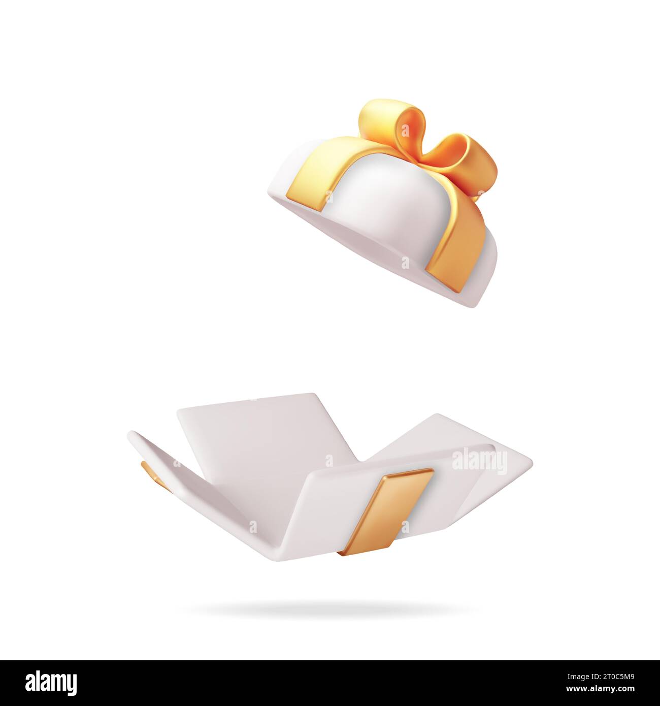 3d Open Gift box Stock Vector Image & Art - Alamy