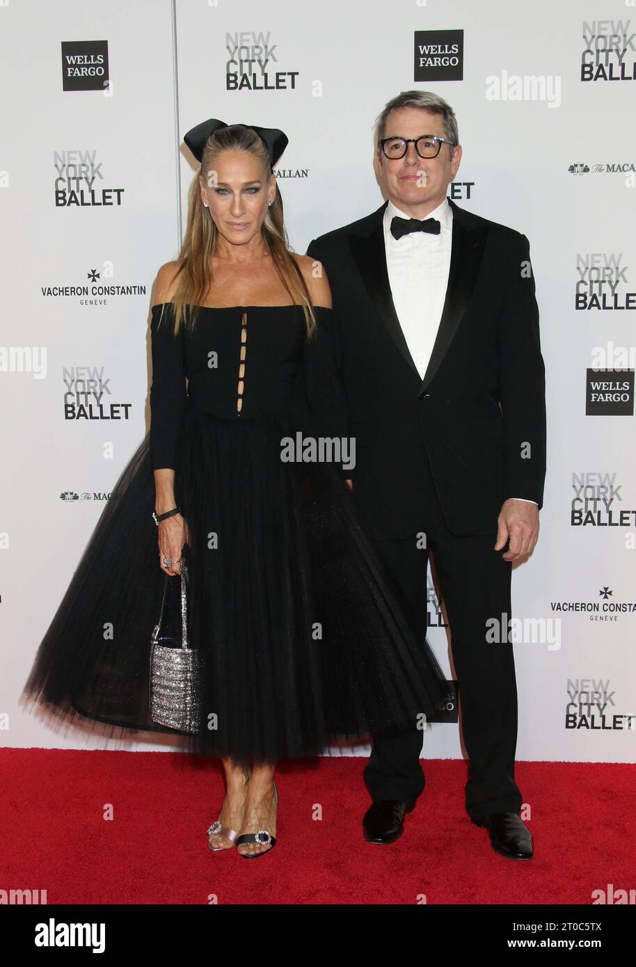 NEW YORK, NY- OCTOBER 5: Sarah Jessica Parker and Matthew Broderick at ...