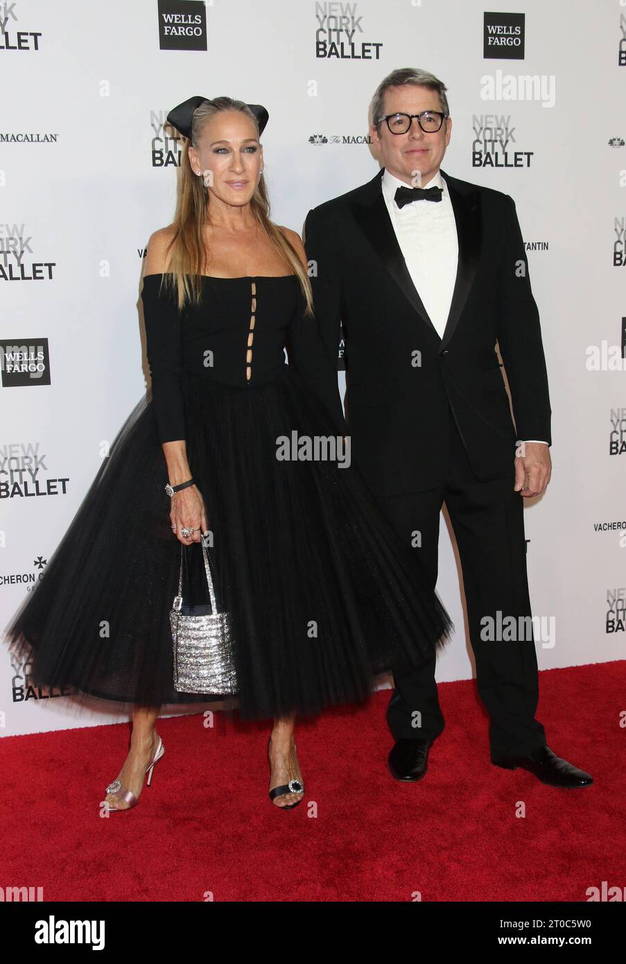 NEW YORK, NY- OCTOBER 5: Sarah Jessica Parker and Matthew Broderick at ...