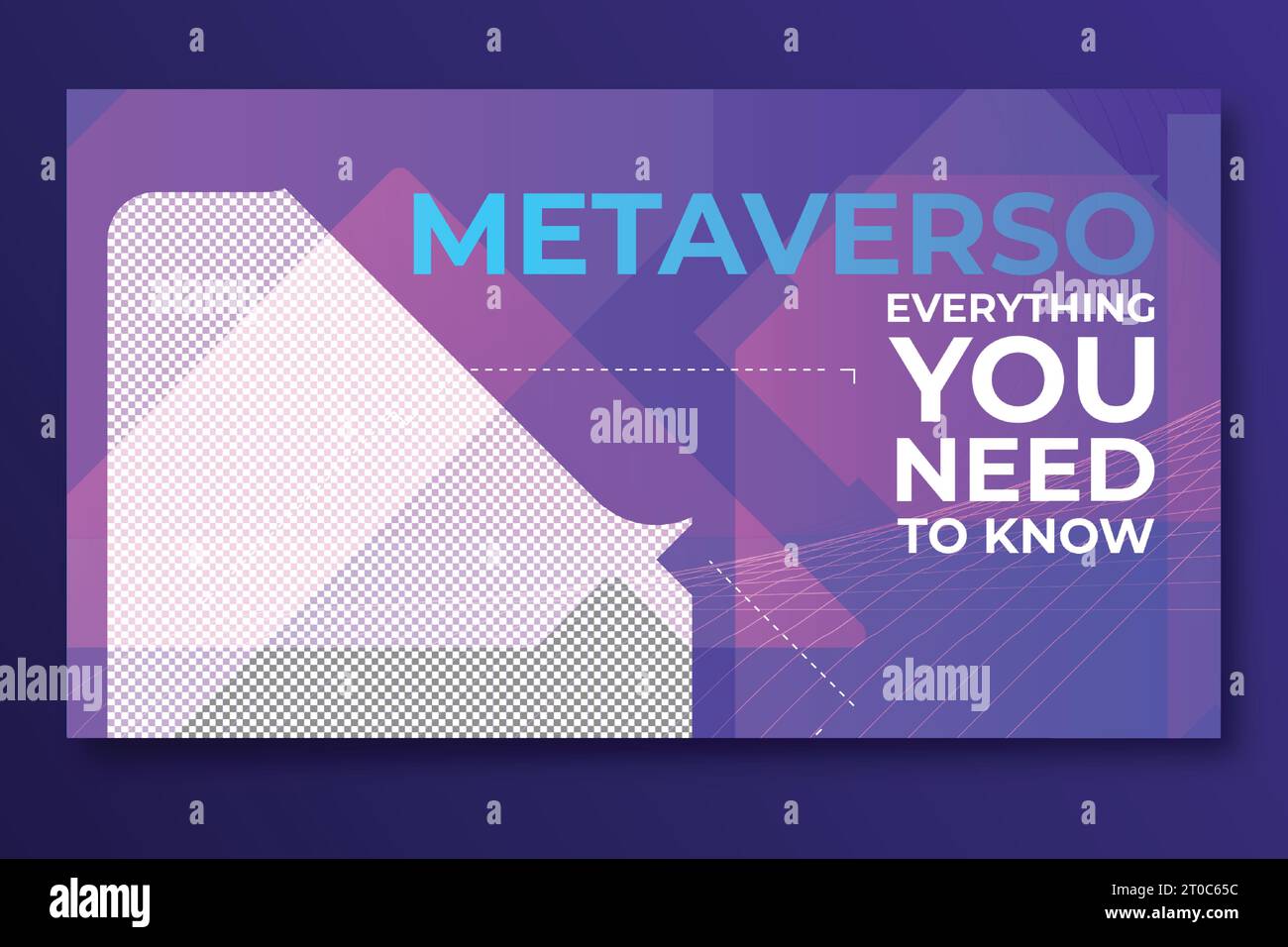 youtube thumbnail neon futuristic abstract light technology metaverse ...