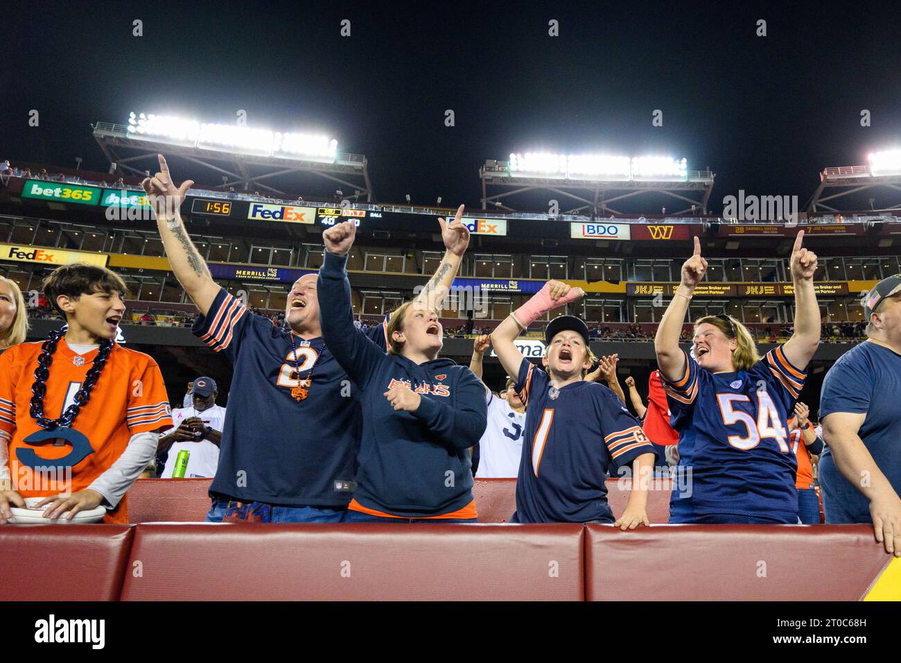 Washington commanders fans hi-res stock photography and images - Alamy