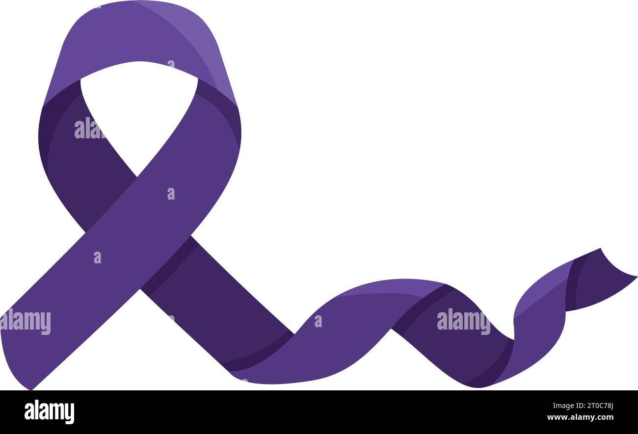 purple ribbon campaign support Stock Vector Image & Art - Alamy