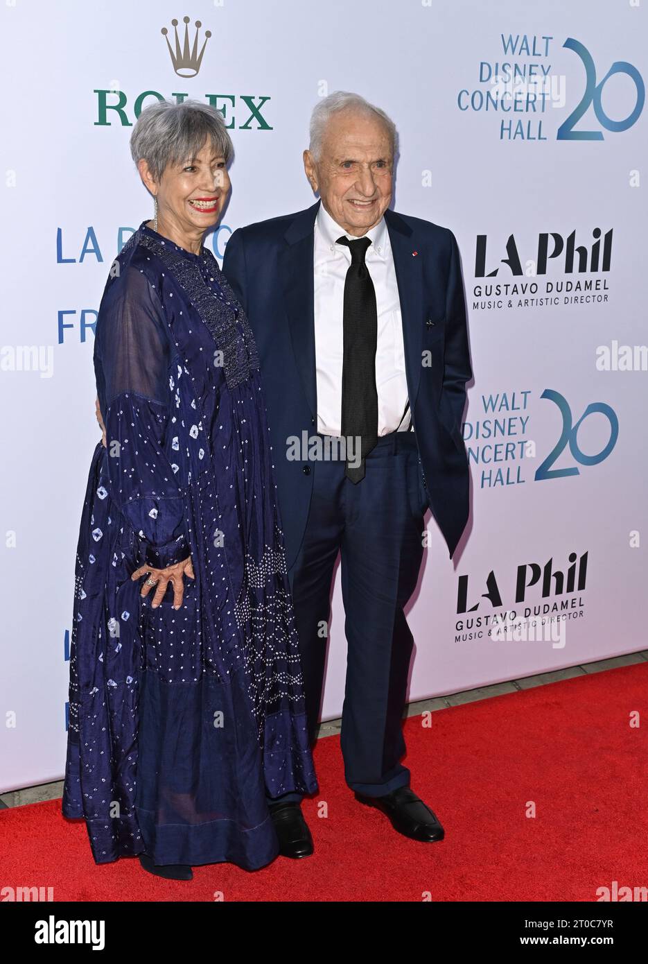 Los Angeles, USA. 05th Oct, 2023. Frank Gehry & Berta Isabel Aguilera ...