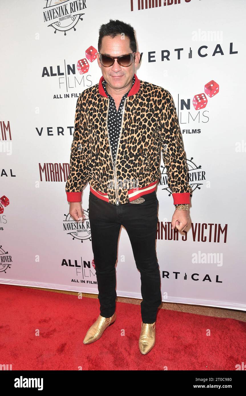 Enrique Murciano arrives at the premiere of "Miranda's Victim" on ...