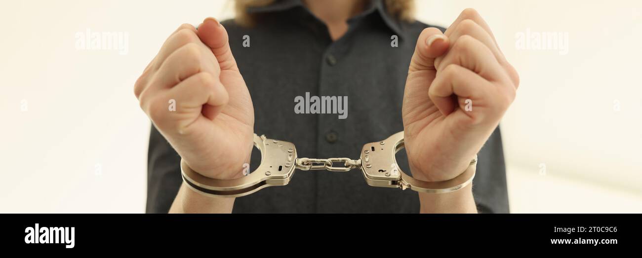 Arrest jail criminal woman prisoner hi-res stock photography and images ...