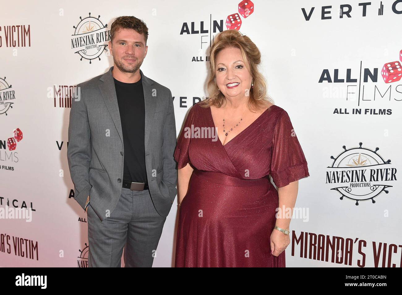 Ryan Phillippe left, and Michelle Danner arrives at the premiere of ...