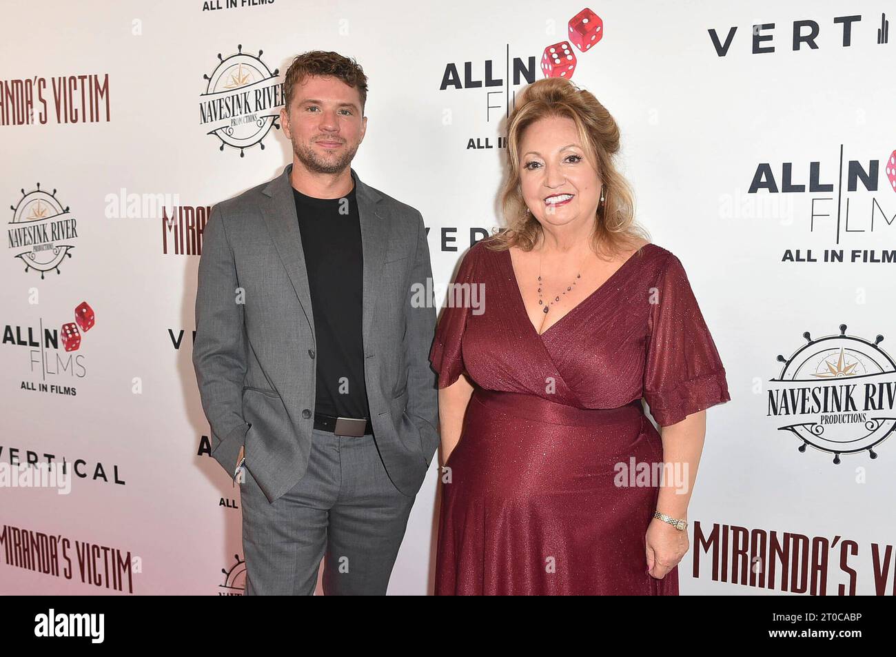 Ryan Phillippe left, and Michelle Danner arrives at the premiere of ...