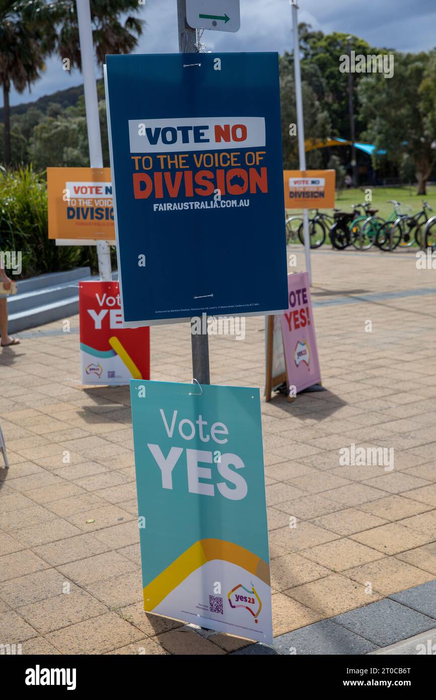 Friday 6th October 2023, Polling station open in Avalon Beach Sydney ...