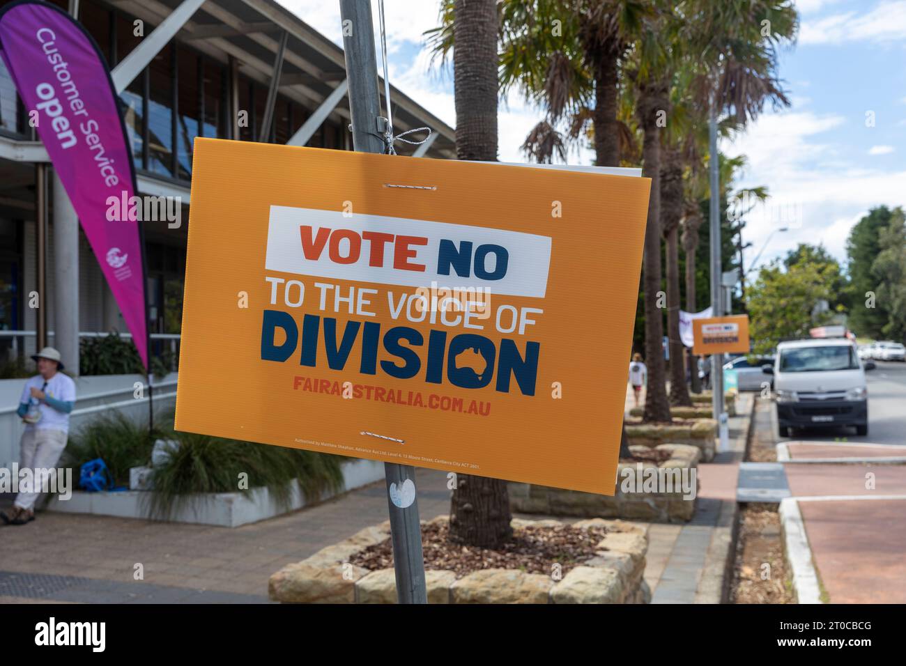 Friday 6th October 2023, Polling station open in Avalon Beach Sydney ...