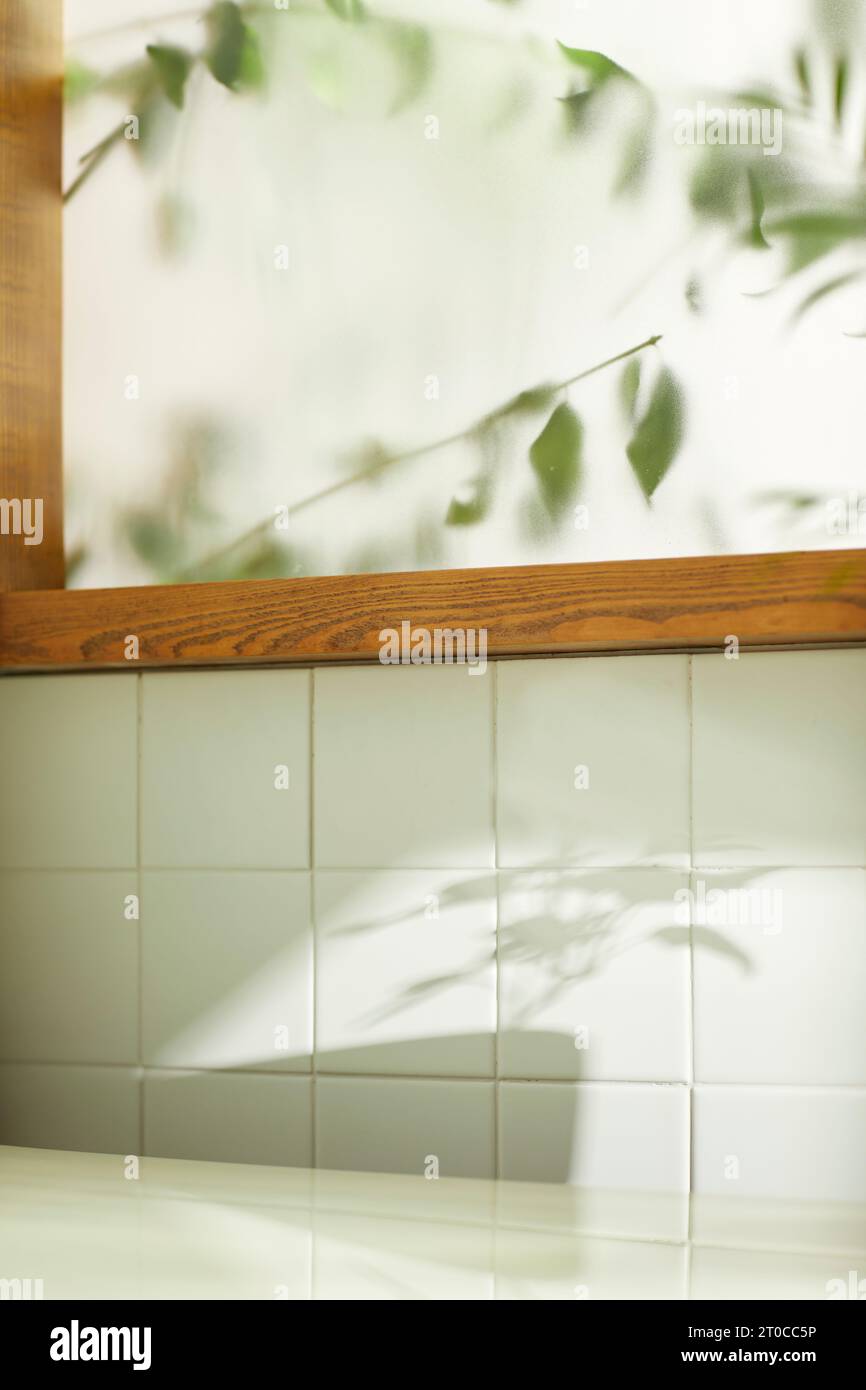 A comfortable room where warm afternoon sunlight comes in through a ...