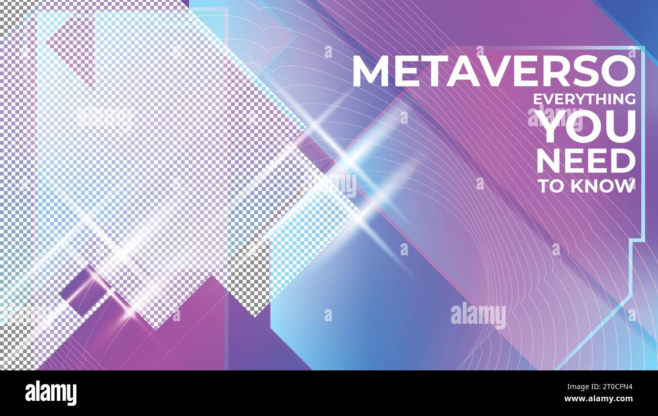 youtube thumbnail neon abstract light futuristic technology metaverse ...