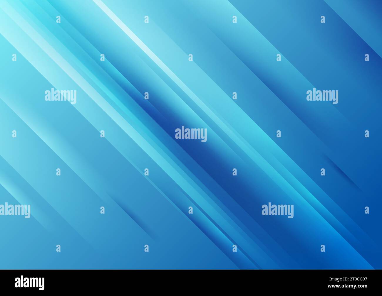 Abstract bright blue shiny stripes hi-res stock photography and images ...