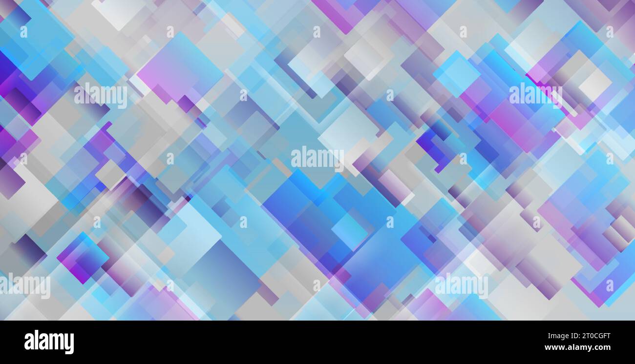 Minimal glossy geometric blue violet hi-res stock photography and ...