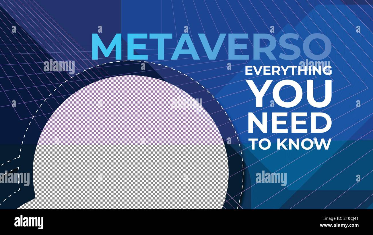 neon futuristic youtube thumbnail technology metaverse conference ...