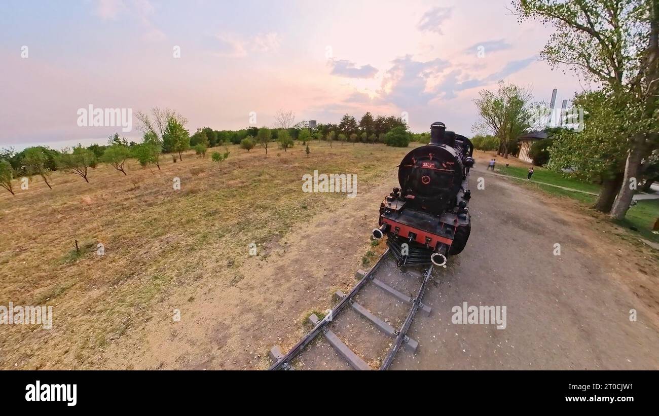 Orient Express prestigious luxury train, graced Karaagac Railway ...