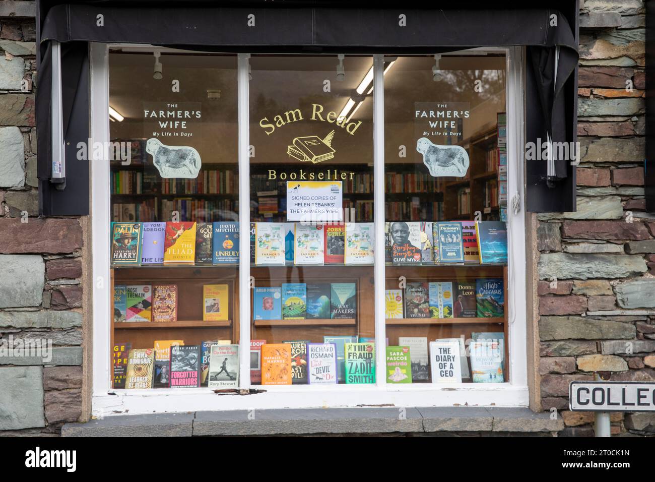 Grasmere village in the Kale District and Sam Read booksellers store in ...