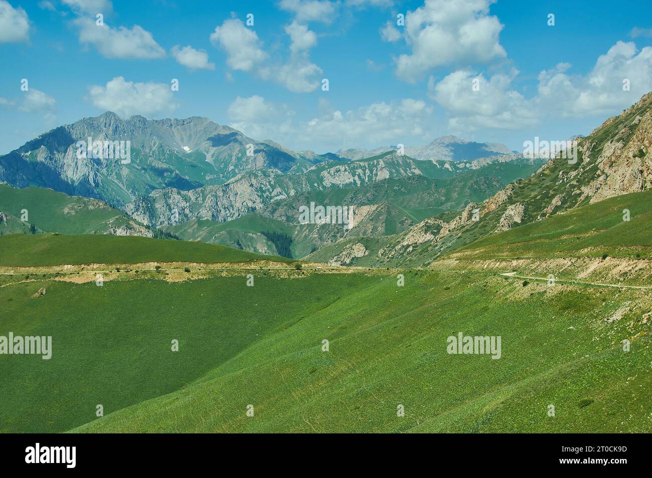 Moldo-Ashuu pass district of Son-Kul Region in western Kyrgyzstan Stock Photo - Alamy