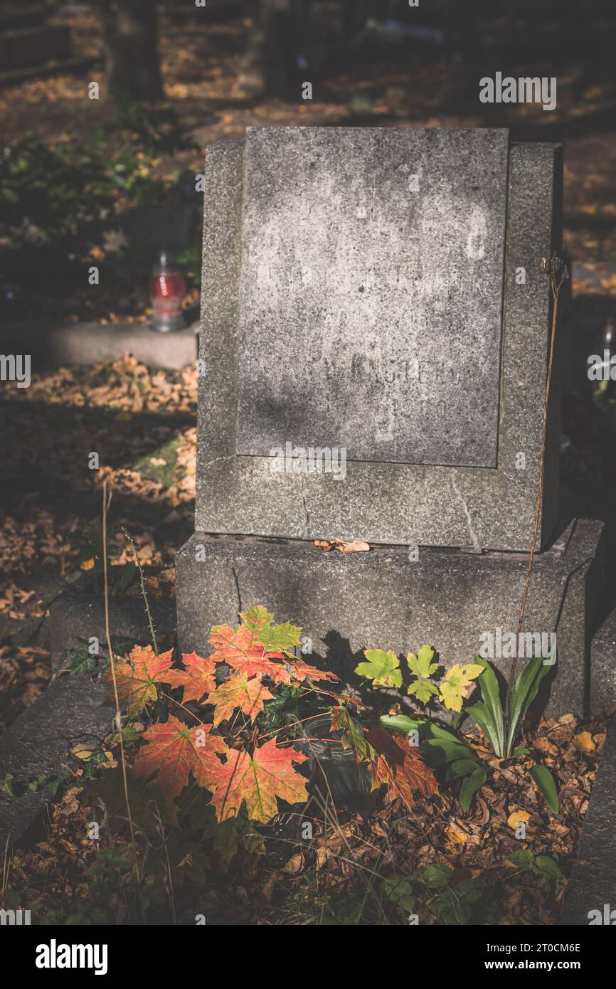 Uncared for grave hi-res stock photography and images - Alamy