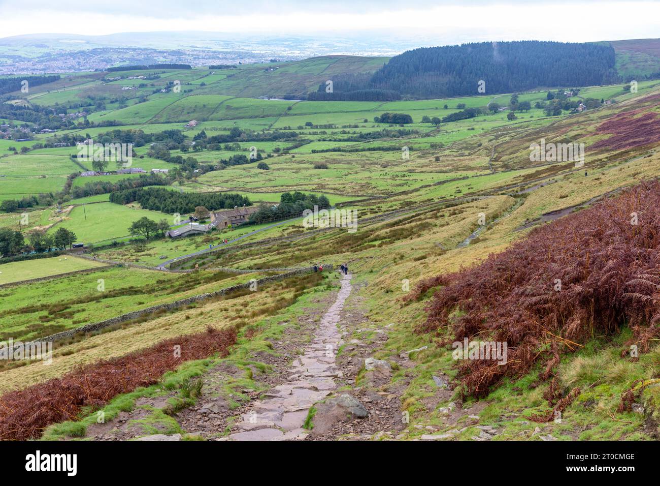 Pendle Hill Lancashire Stock Photo - Alamy