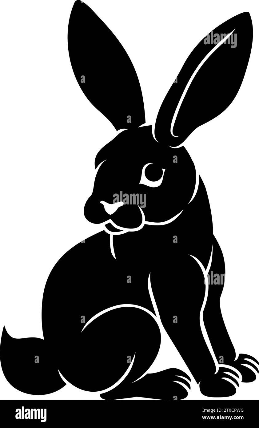 Rabbit Chinese Zodiac Horoscope Animal Year Sign Stock Vector Image ...