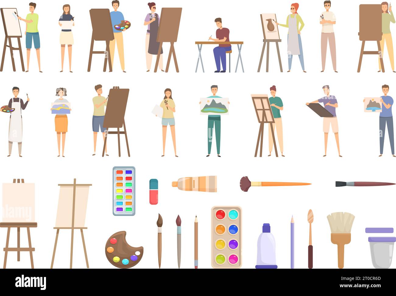 Children classroom craft Cut Out Stock Images & Pictures - Alamy