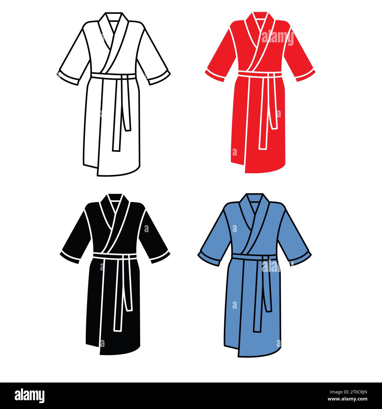 Bathrobe icon. Bathrobe for hotels symbol. Bathrobe line sign. flat ...