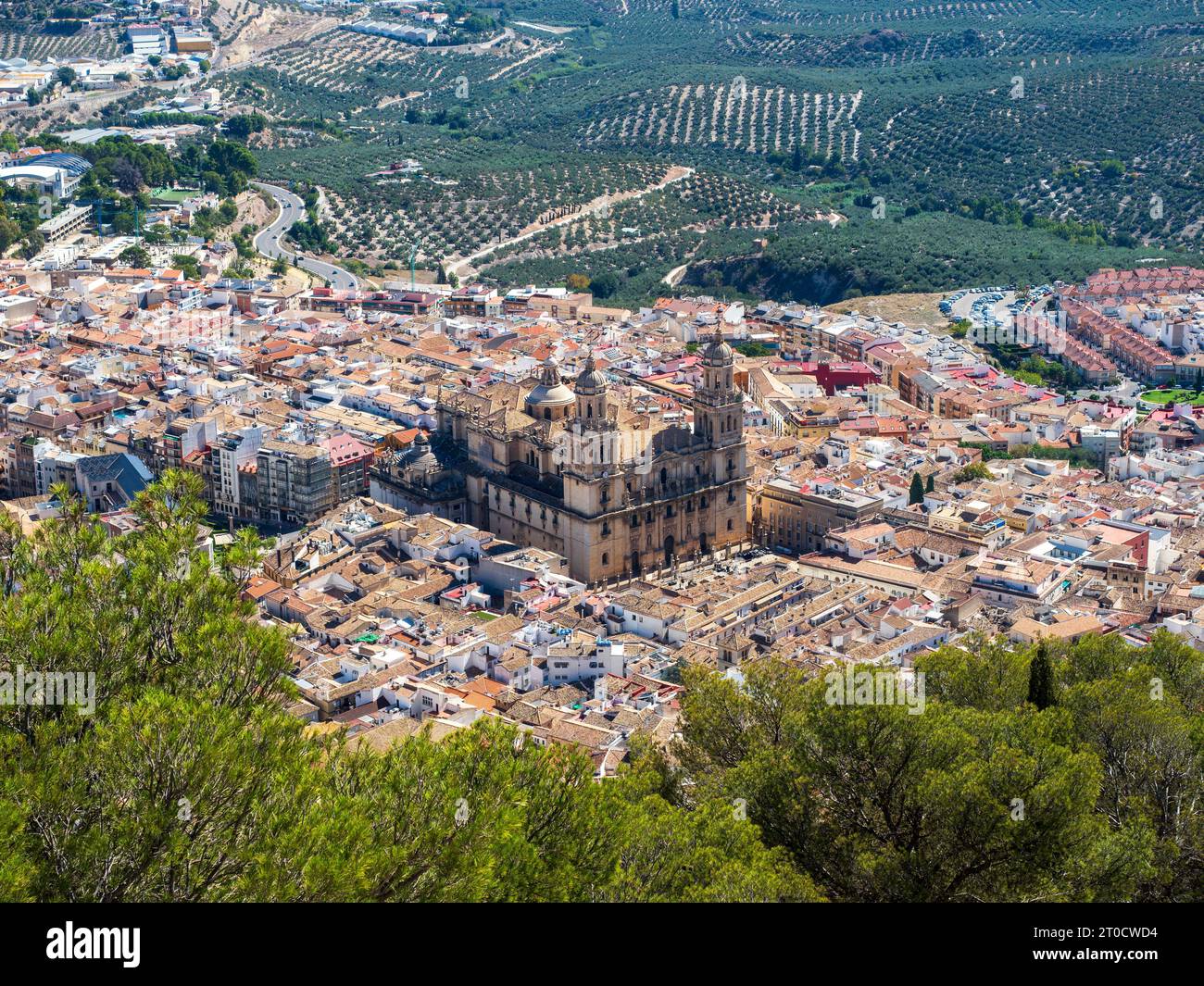 Jaen city view hi-res stock photography and images - Alamy
