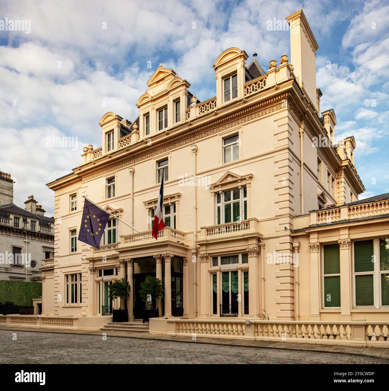 Exterior of the Residence of the French Ambassador to the UK, HE Hélène ...