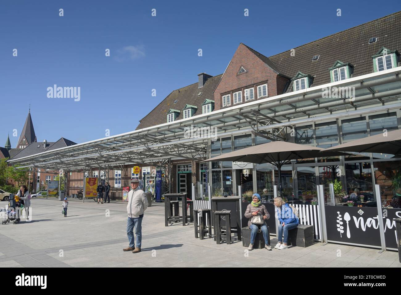Bahnhof, Westerland, Sylt, Schleswig-Holstein, Deutschland Stock Photo ...
