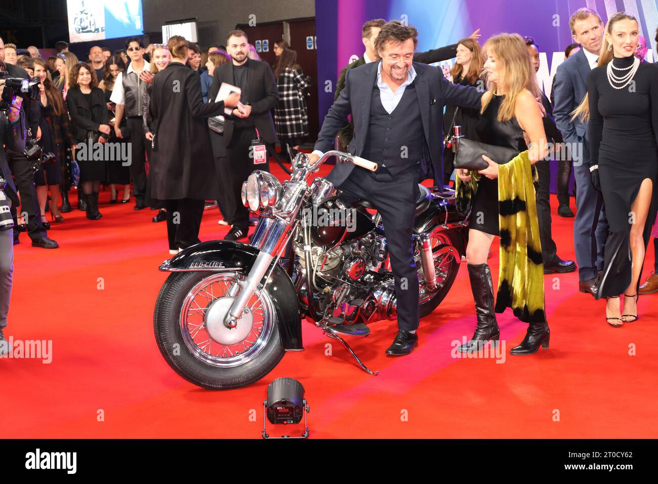 Richard Hammond and Mindy Hammond, The BikeRiders, BFI London Film ...