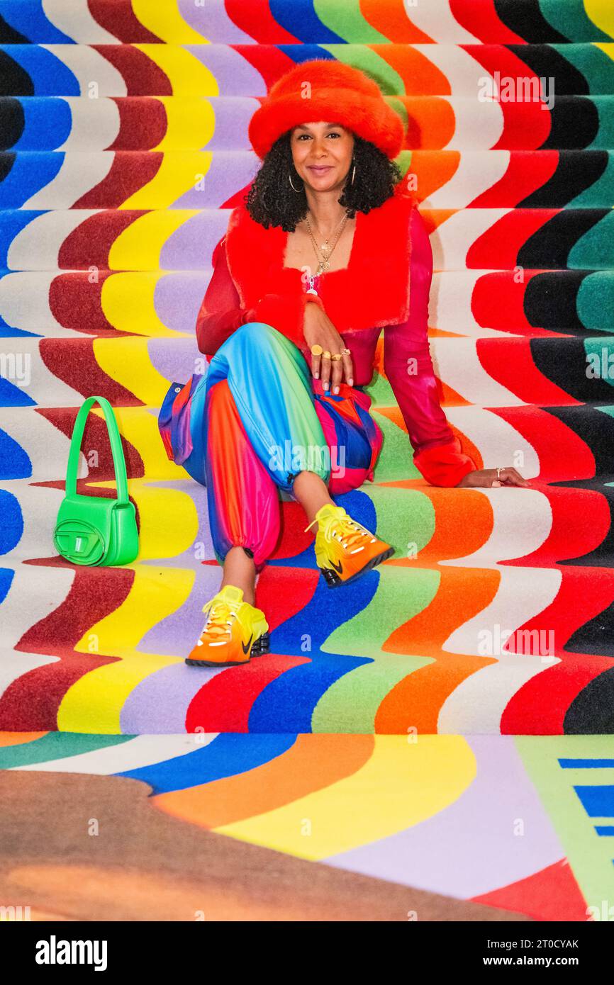 London, UK. 6th Oct, 2023. Lakwena Maciver (pictured) artist takeover ...