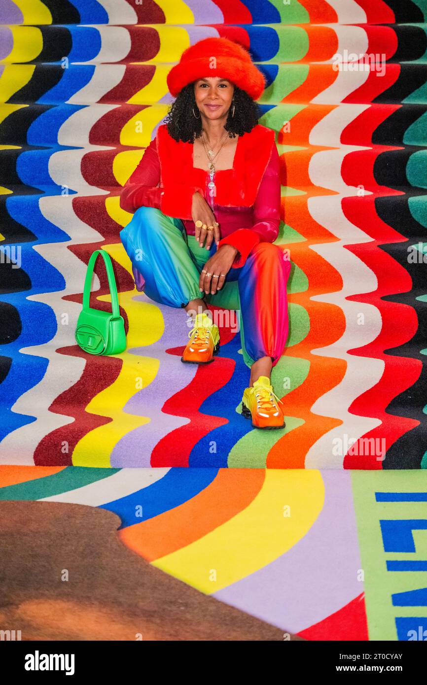 London, UK. 6th Oct, 2023. Lakwena Maciver (pictured) artist takeover ...