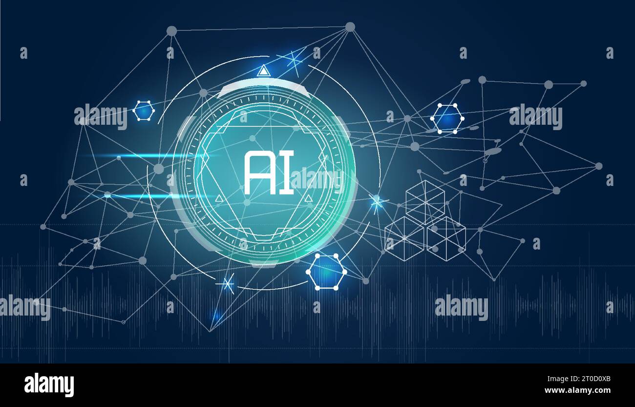 Vector infographics about artificial intelligence and Chatbot Stock Vector Image & Art - Alamy