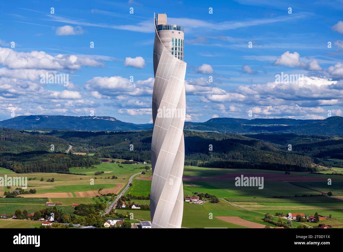 TK-Elevator test tower, 246-metre-high lift test tower for express and ...