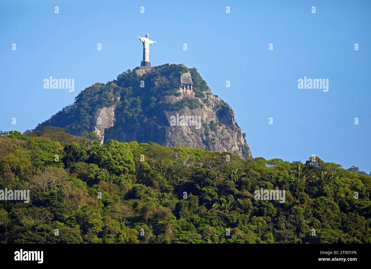 Cristo Redentor or Christ the Redeemer, statue of Christ on Mount ...