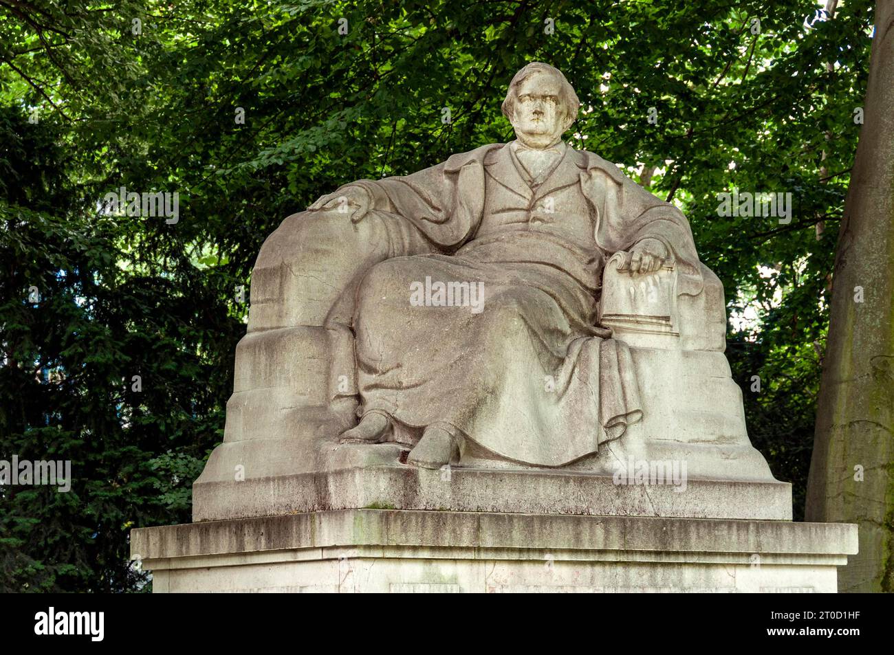 Monumental seated picture for Richard Wagner, monument, sculpture by ...
