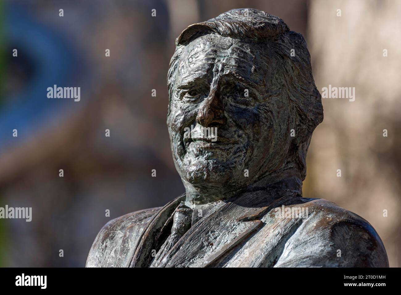 Monument to actor Helmut fisherman as Monaco Franze, seated picture ...