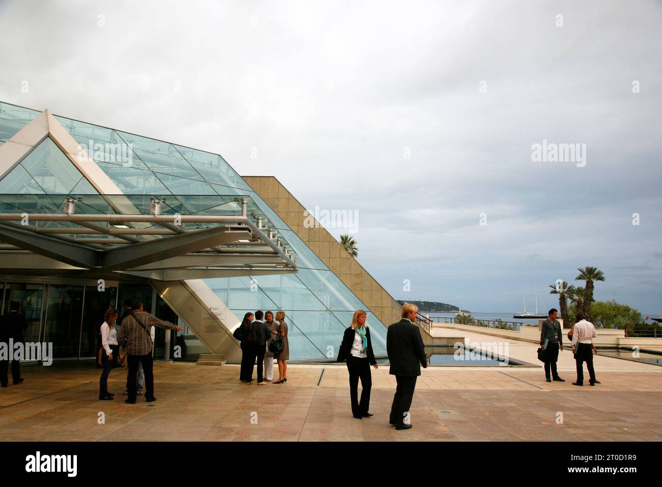 The Grimaldi forum in Monte Carlo, Monaco Stock Photo - Alamy